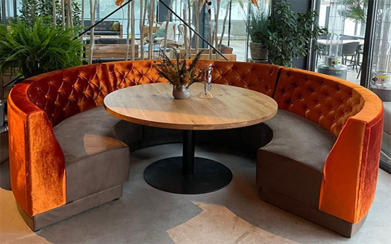 Eetkamerbank ronde tafel, eetkamerbank voor ronde tafel, eetkamerbank ...